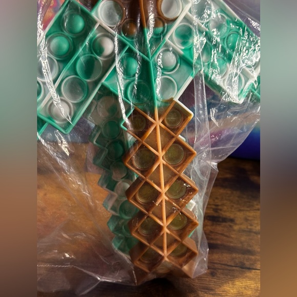 Toys | Minecraft Theme Popit Fidget 2 Piece Toy Set | Poshmark